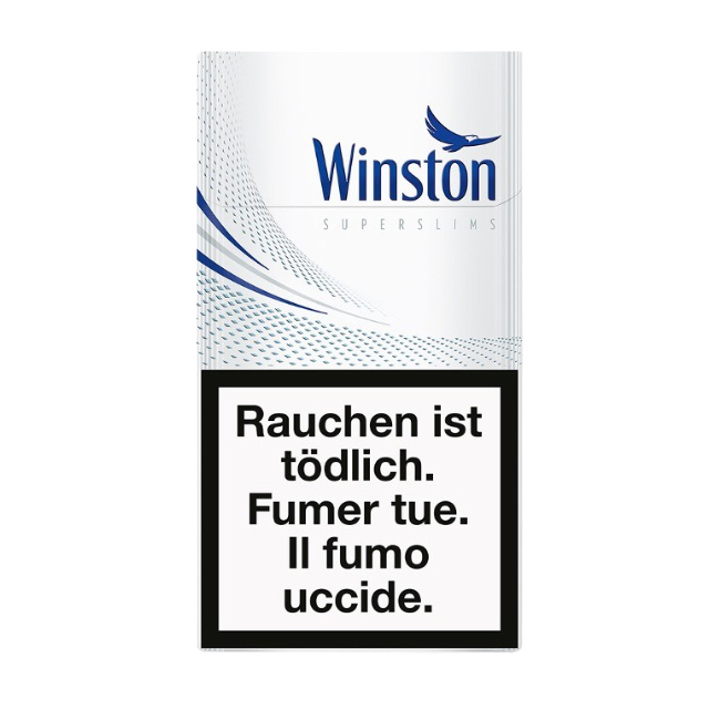 Winston Superslims Blue Box – k kiosk Tabakshop