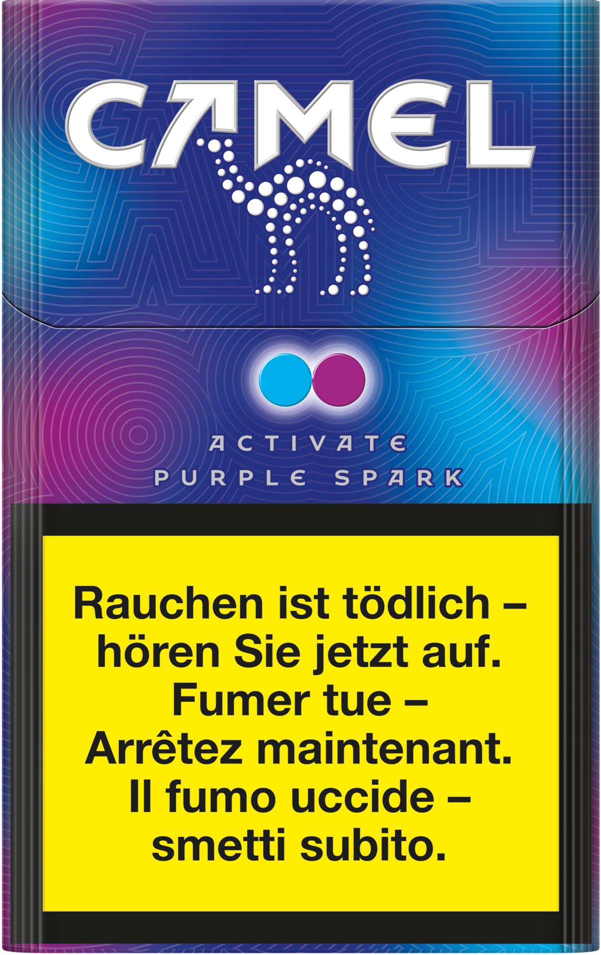 Camel Activate Purple Spark Box – k kiosk Tabakshop