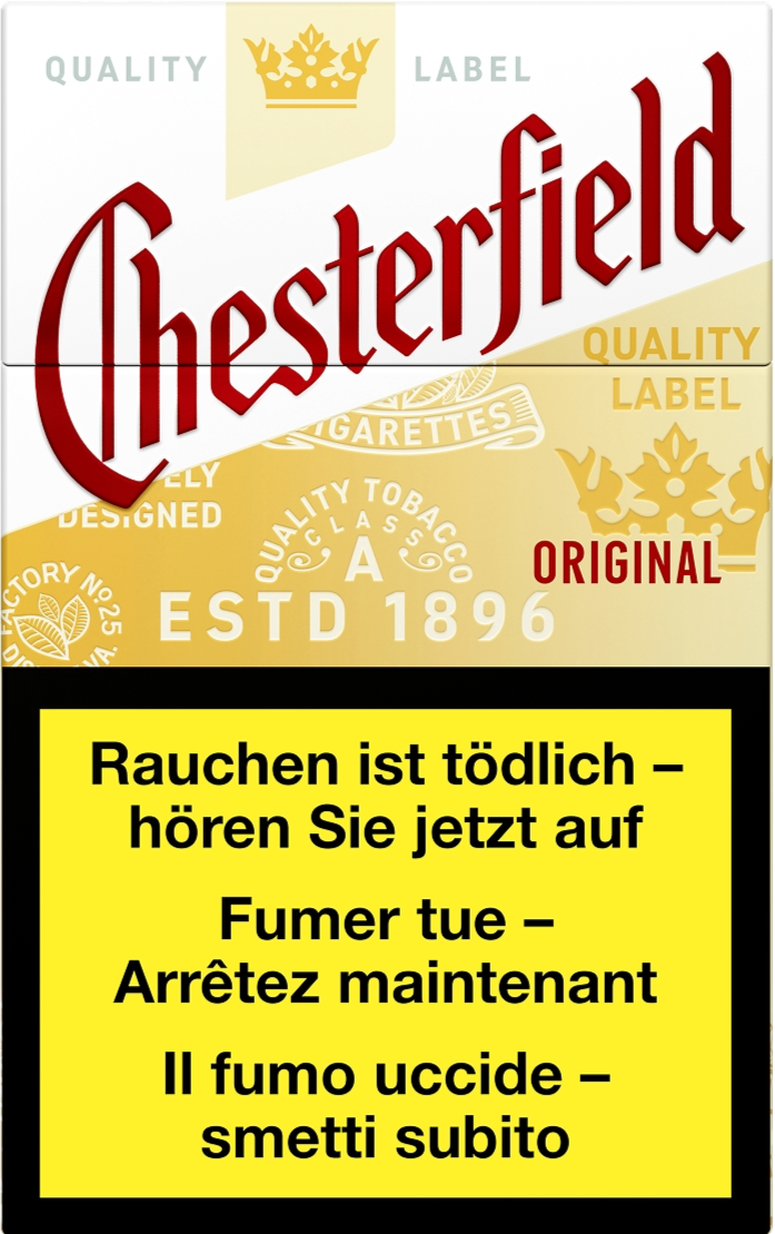 Chesterfield Original Box – k kiosk Tabakshop