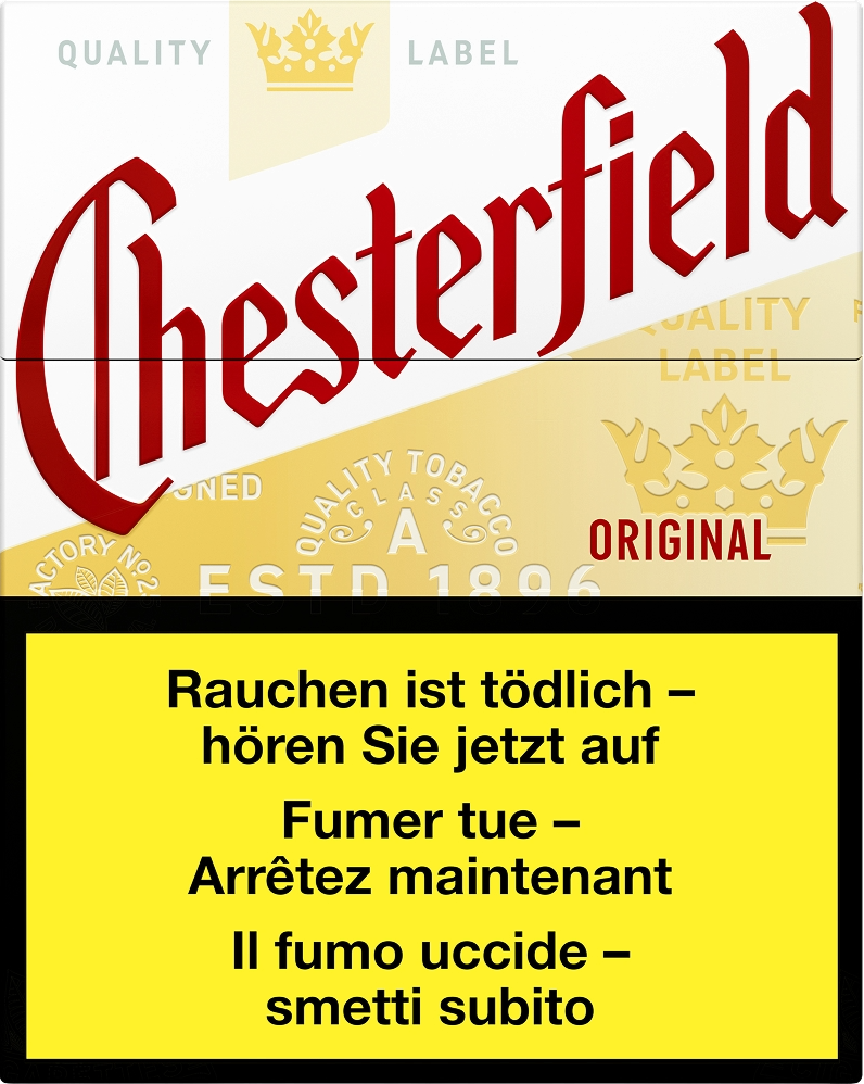 Chesterfield Zigaretten & Tabak online kaufen – Der offizielle k kiosk Tabakshop