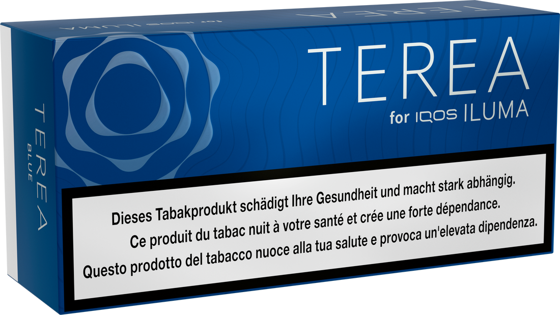 IQOS Iluma Terea Blue – k kiosk Tabakshop