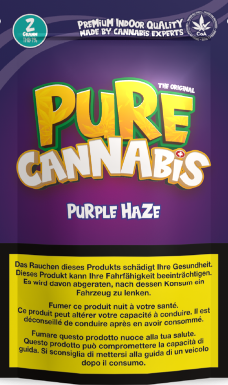 Pure Cannabis Purple Haze – k kiosk Tabakshop