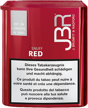 Snuff JBR Red Snuff 10 g – k kiosk Tabakshop